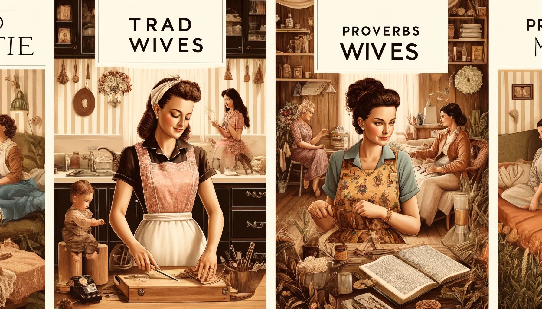 Trad Wives vs. Proverbs 31 Wives: Understanding the Differences – FeJonesLive